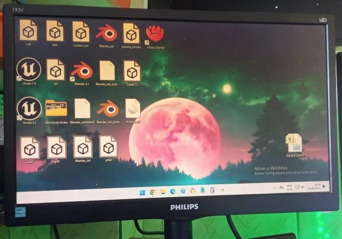 "monitor philips 20" no Brasil