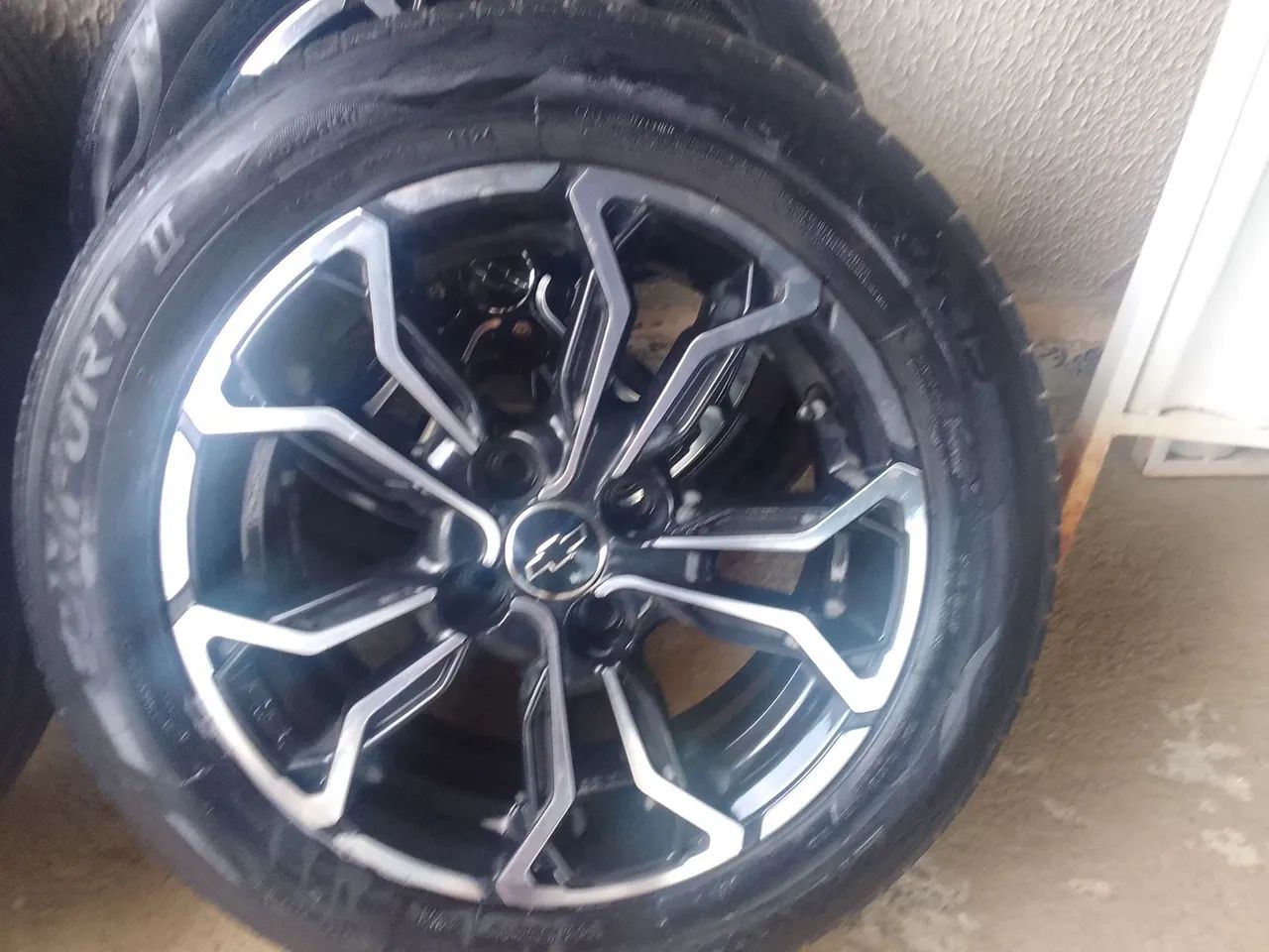 Rodas 15 polegadas aro esportivo semi novas. Chevrolet aro 15 185 /60R 15 Com pneu. - Carros ...