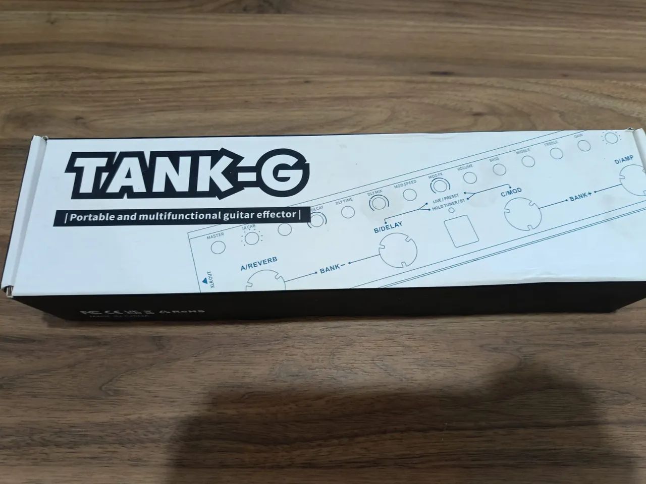 ? Pedaleira Multi-efeitos M-Vave Tank-G - Instrumentos musicais ...