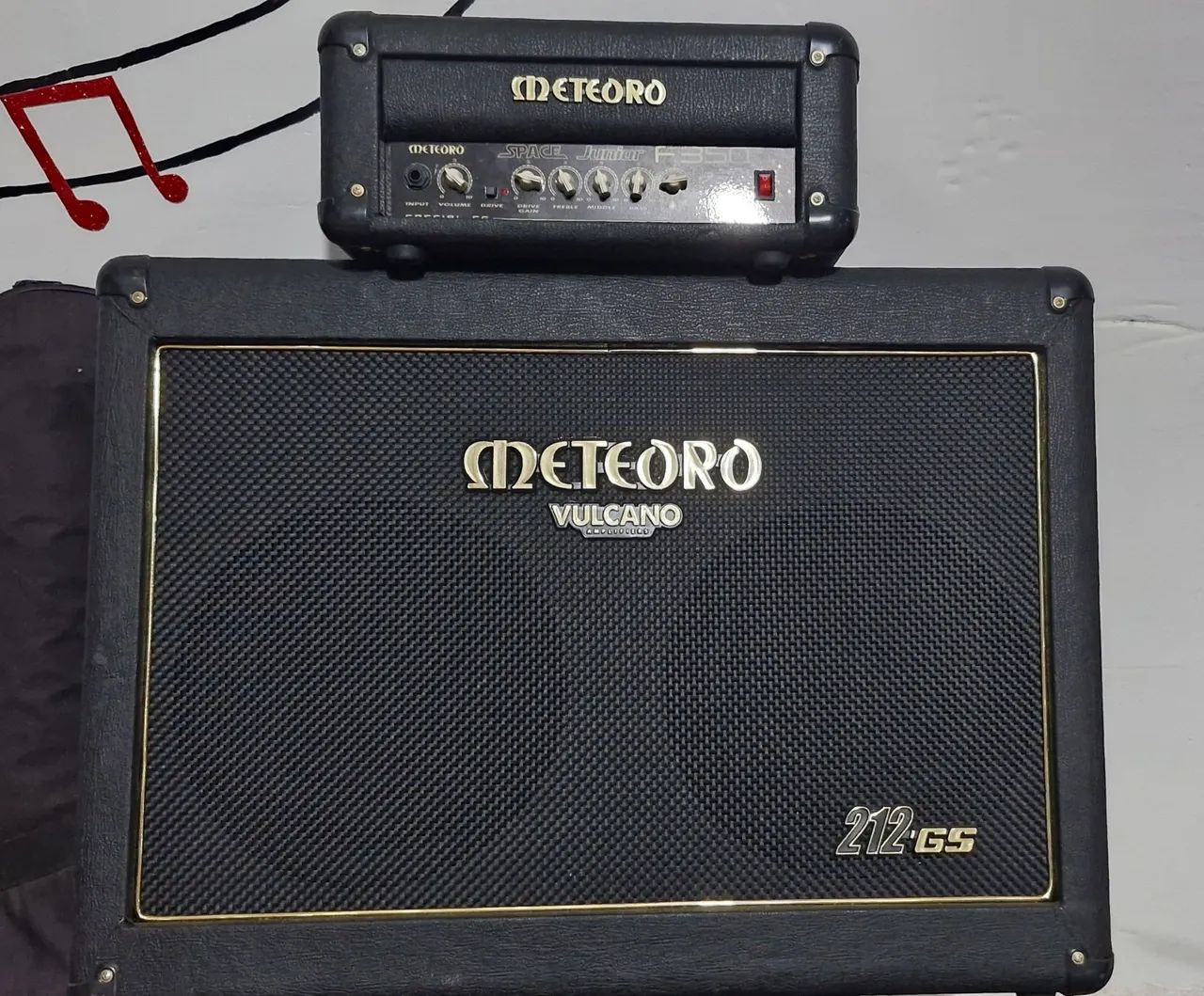 Caixa + Cabeçote Meteoro 212GS - Instrumentos musicais - Cidade Nova ...