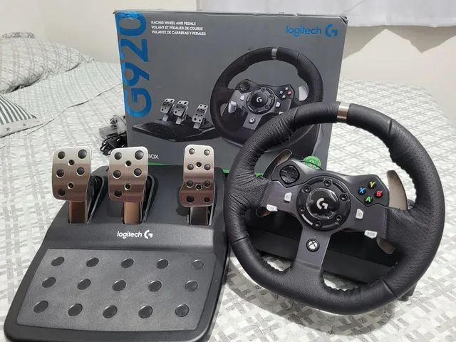 "volante logitech xbox one" no Brasil