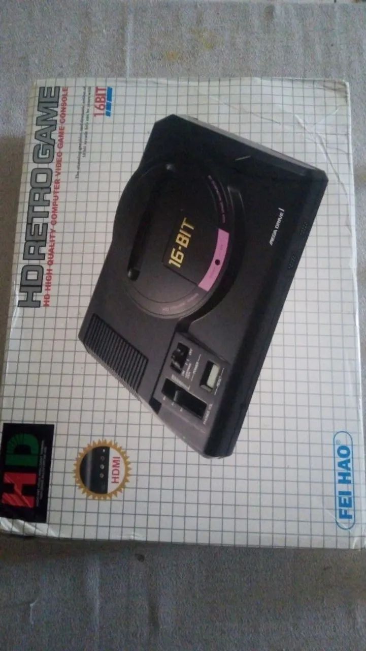 MEGA DRIVE SEMI NOVO TOP TEM SAÍDA HDMI - Consoles de Vídeo Game ...