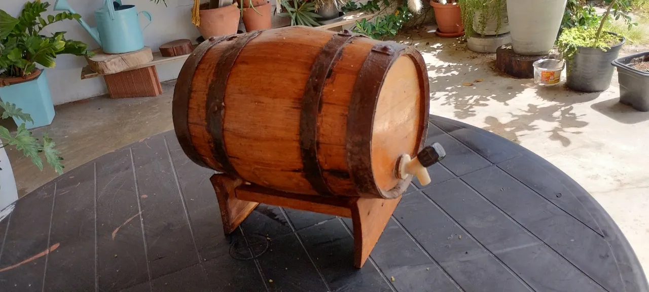 "barril de madeira" no Brasil