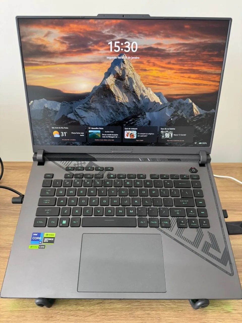 ? ASUS ROG Strix G16 - i9 24-Core | RTX 4070 | 16GB | 1TB | Tela 2.5K ...
