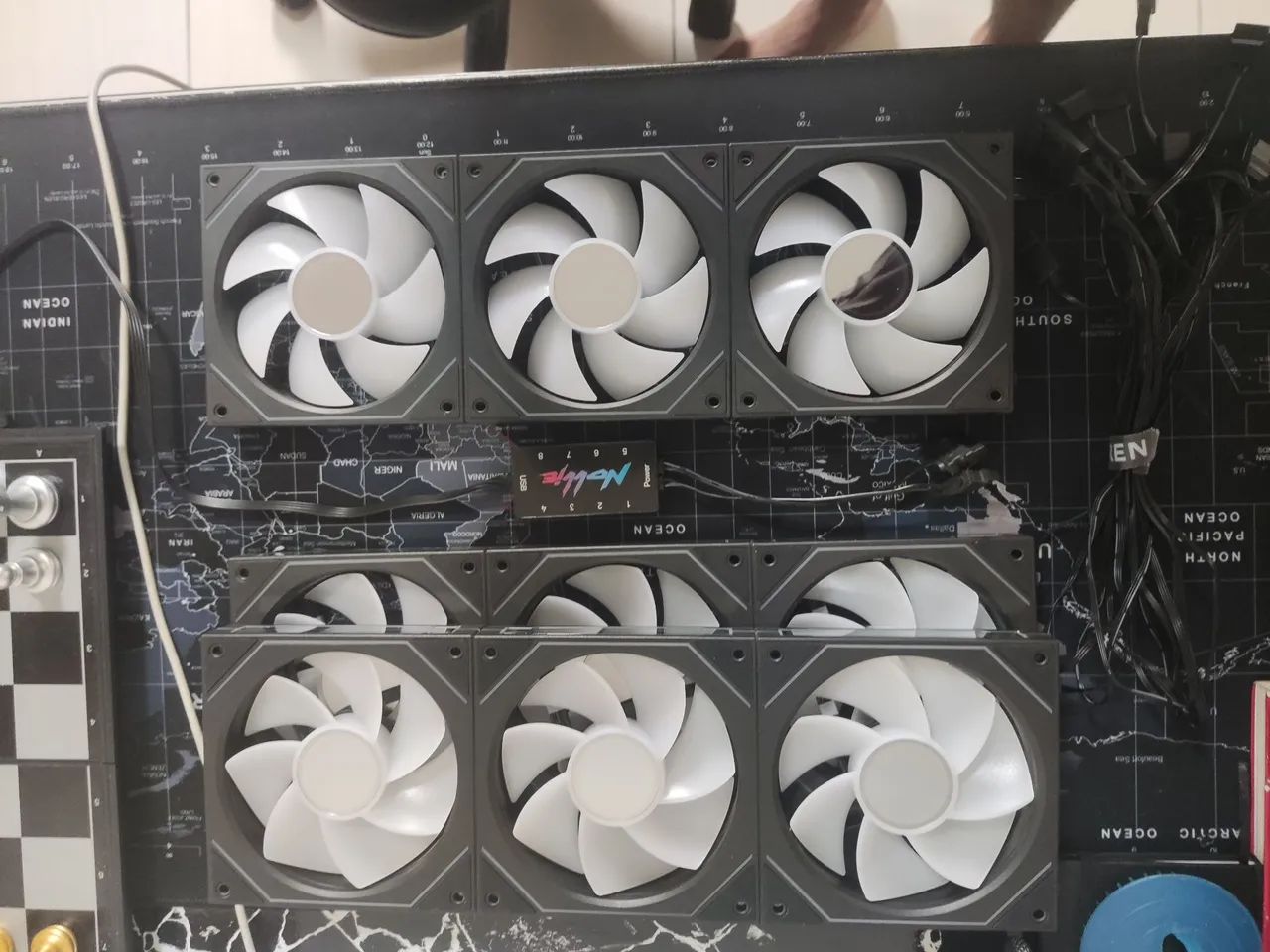 FANS JUMPEAK Mx120ARGB Sem Fio emenda 6reverse + 3forward ...