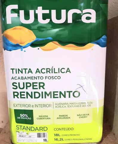 "tinta cor gelo" no Brasil