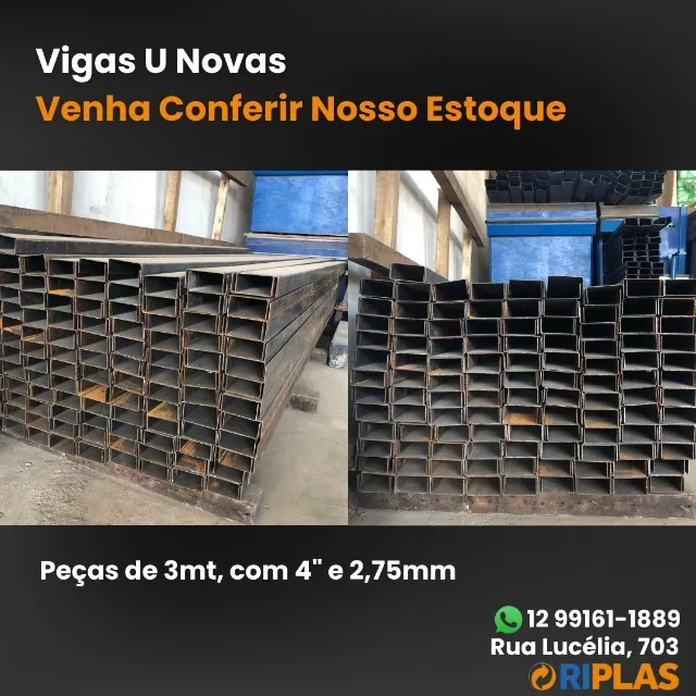 "vigas em u" no Brasil
