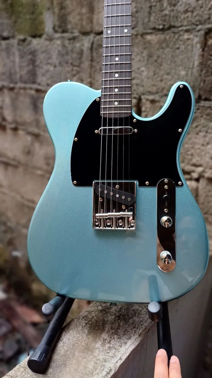 Guitarra Telecaster Michael - Azul Metálico - Instrumentos musicais ...