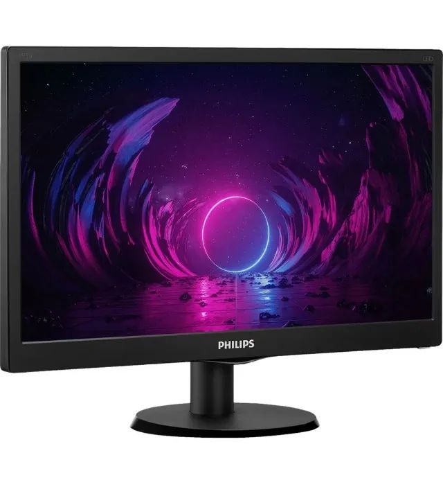 Monitor LED 18,5 polegadas Philips widescreen, 193V5LHSB2 NOVO LACRADO! - Monitores - Lourdes ...
