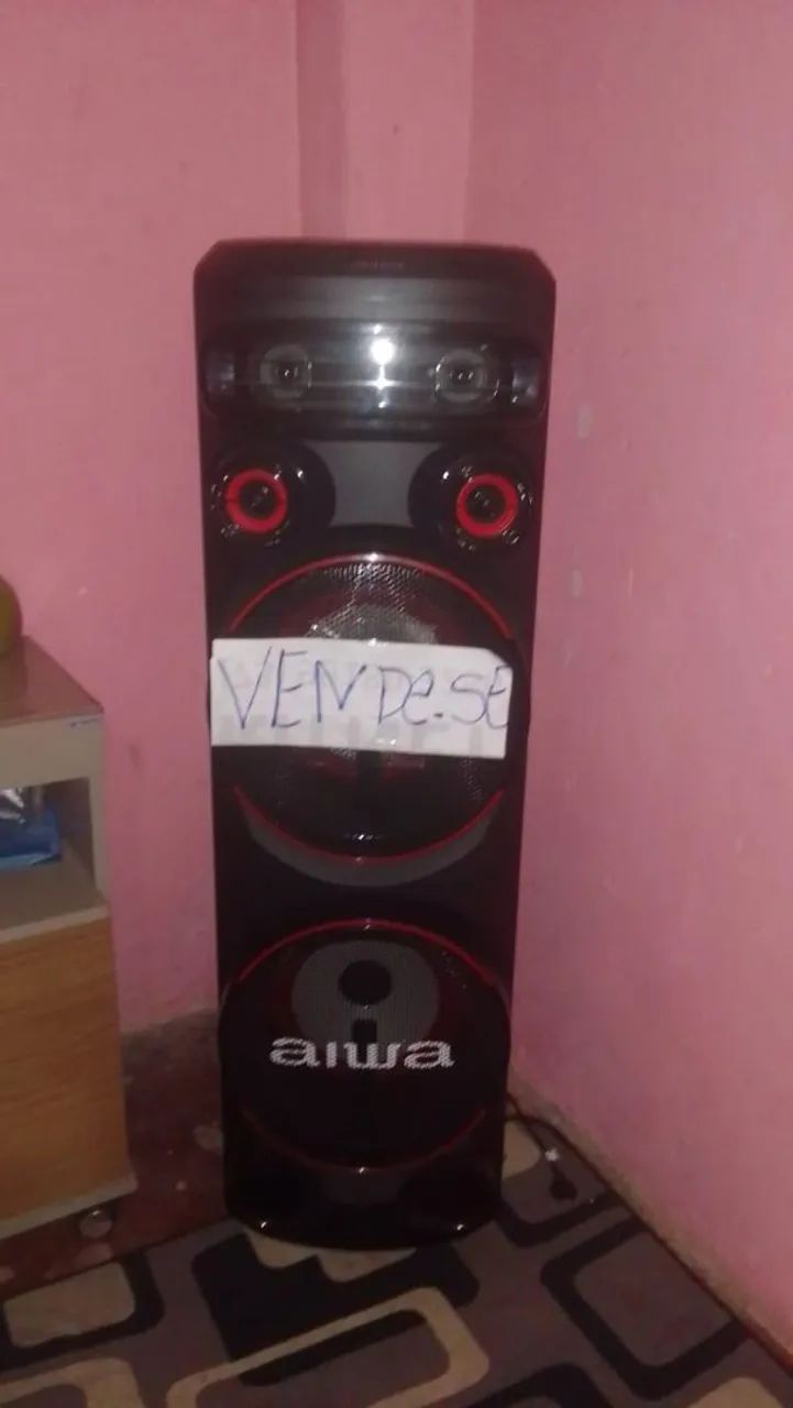 Caixa de Som Aiwa - Aparelhos de Som - Mangabinha, Itabuna 1411326038 | OLX