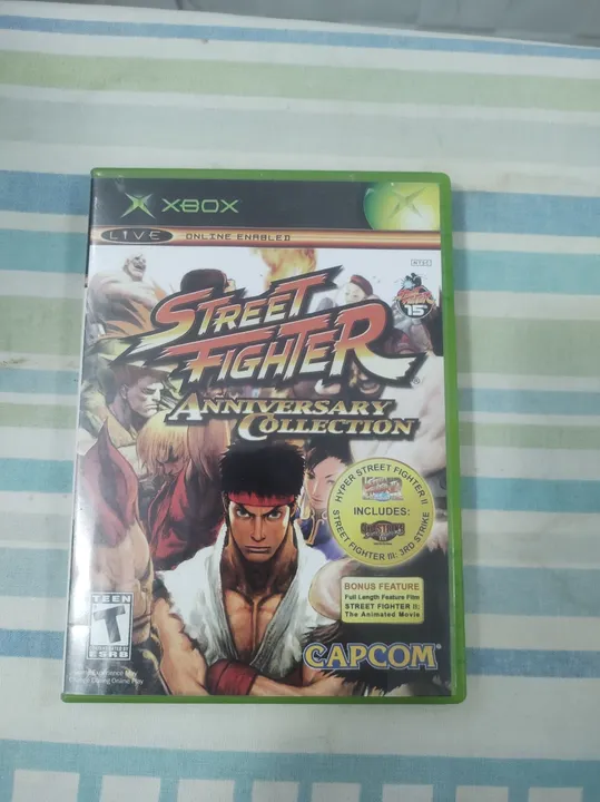 "street fighter anniversary collection" - Jogos de Vídeo Game no Brasil