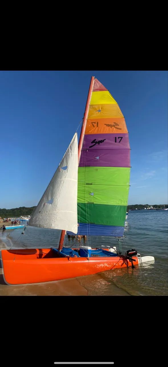 Veleiro supercat 17 catamarã - Esportes Aquáticos - Parque das Dunas ...