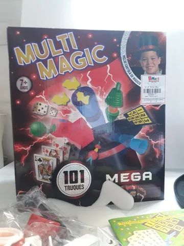 Kit de Mágicas Multi Magic com 101 Truques- Em Estado de Novo - Brinquedos e Jogos - Santana ...