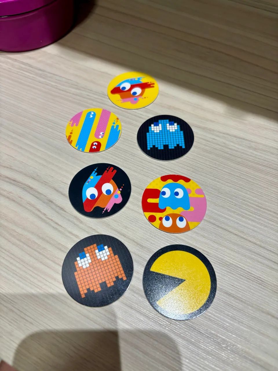 Kit 7 tazos originais pacman elma chips - Hobbies e coleções - Brasília ...