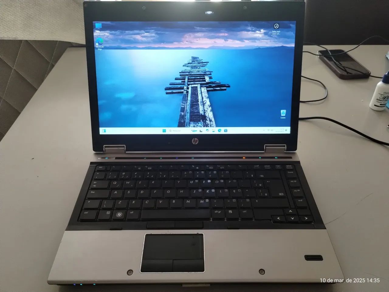 ? Notebook HP EliteBook 8440p | Core i5 | SSD | Windows 11 | Apenas R ...