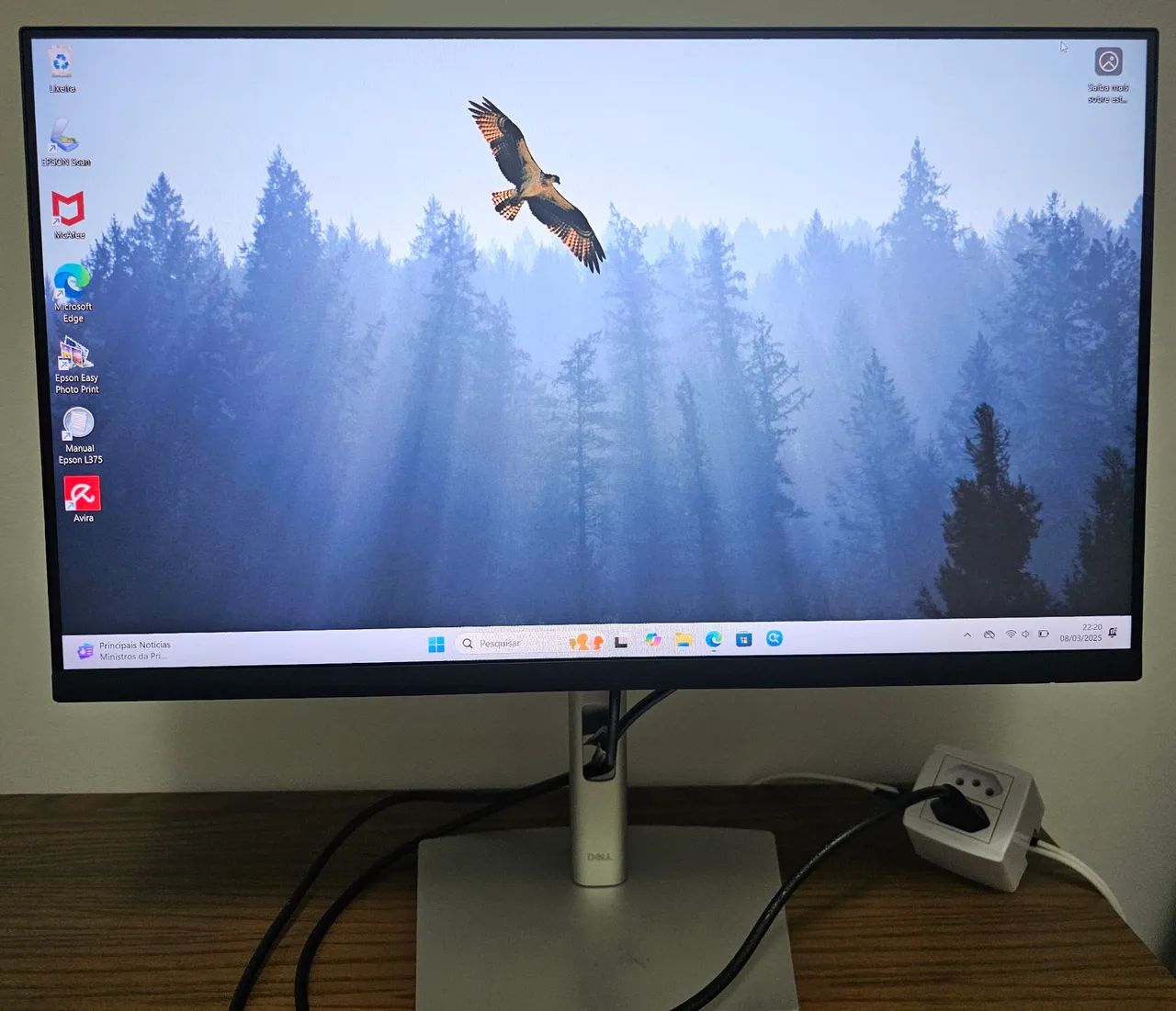 Monitor Dell - 24 polegadas HD - HDMI - Novo - Monitores - Ponte Grande ...