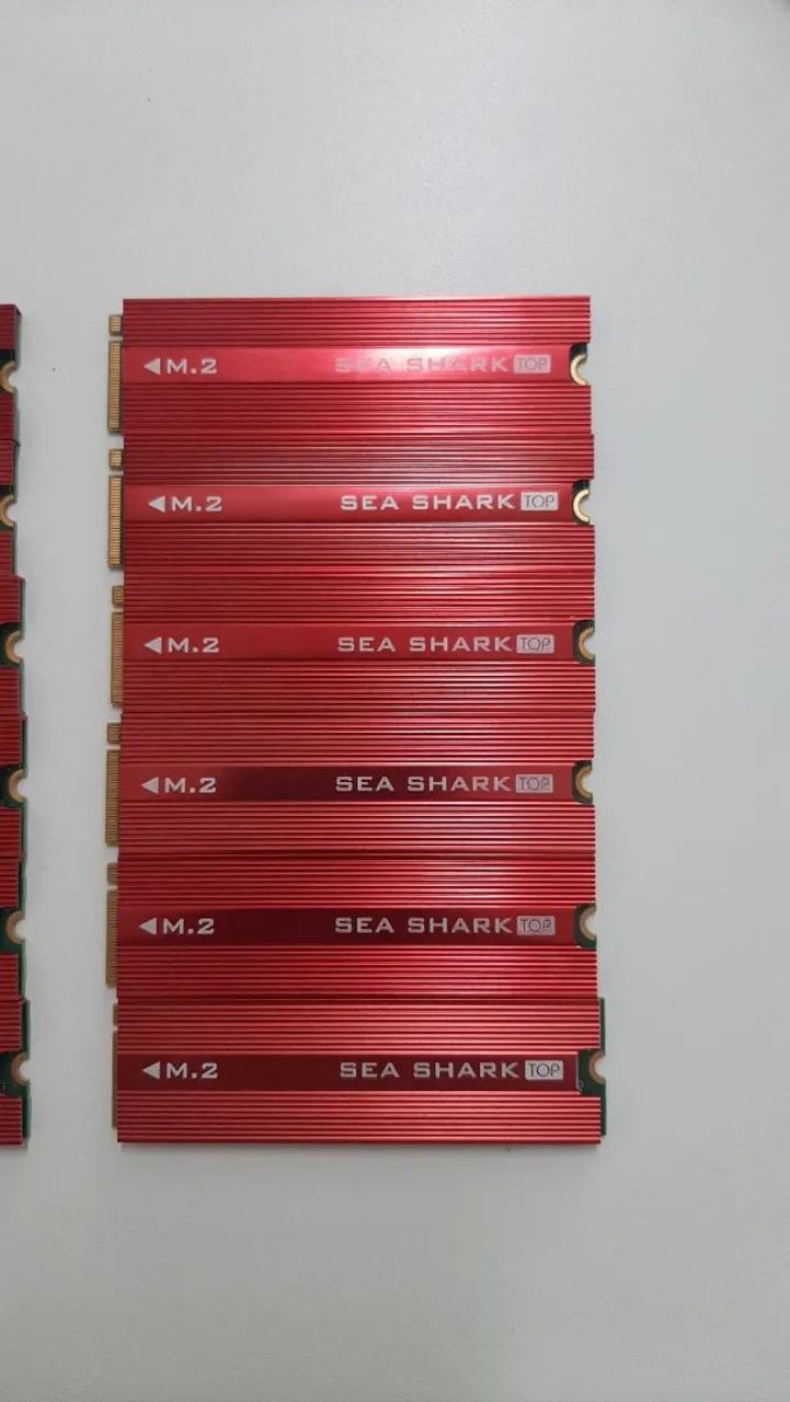 Kit 5 unidaded SSD M2. NVme de 256GB lite-on com dissipador ...