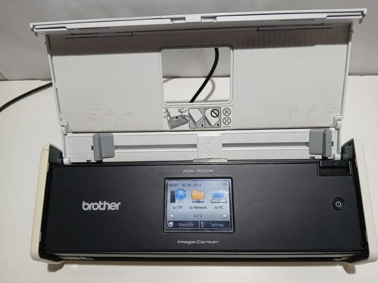 Scanner Brother ADS-1500W - Periféricos e Acessórios de Computador ...