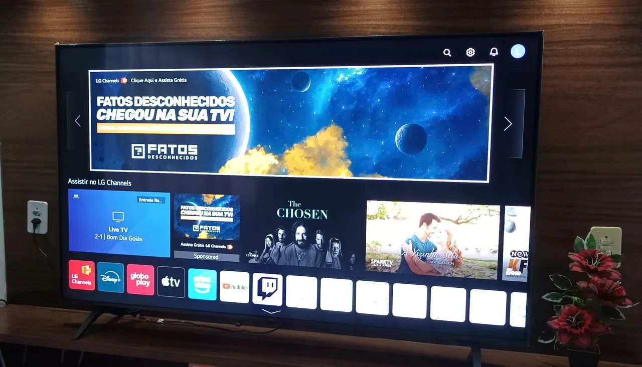 Smart TV LG 65? 4K UHD Wi-Fi com Alexa - 65UQ8050PSB - TVs ...