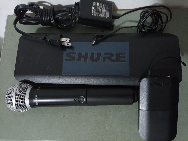 "microfone shure blx" no Brasil