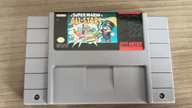 "cartucho super nintendo snes" - Jogos de Vídeo Game no Brasil