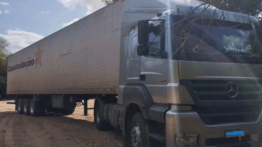 Conjunto MB Axor 2044 + Carreta baú Randon - Caminhões - Centro, Jequié ...