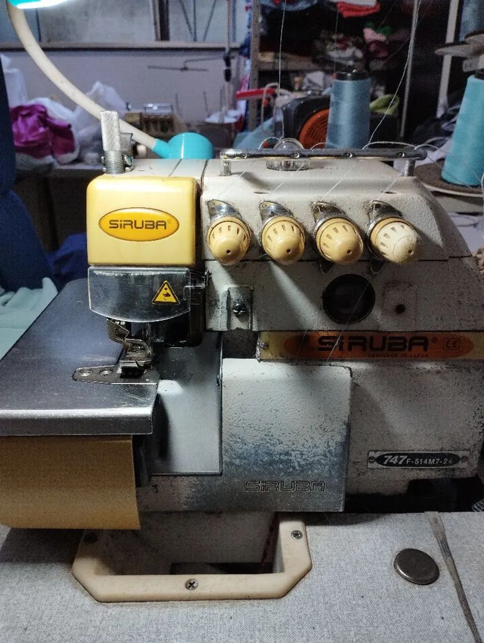 Máquina de Costura Overlock Siruba - Equipamentos Para Comércio - Jardim Fonte Nova, Goiânia ...