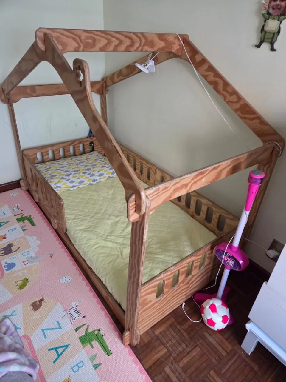 Mini Cama Montessoriana - Modelo Materna Madeira Naval - ARQKIDS ...