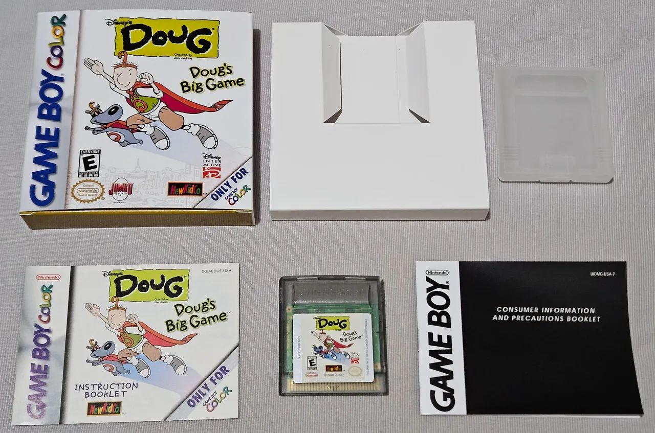 Jogo doug game boy color gbc original ler descrição - Jogos de Vídeo ...