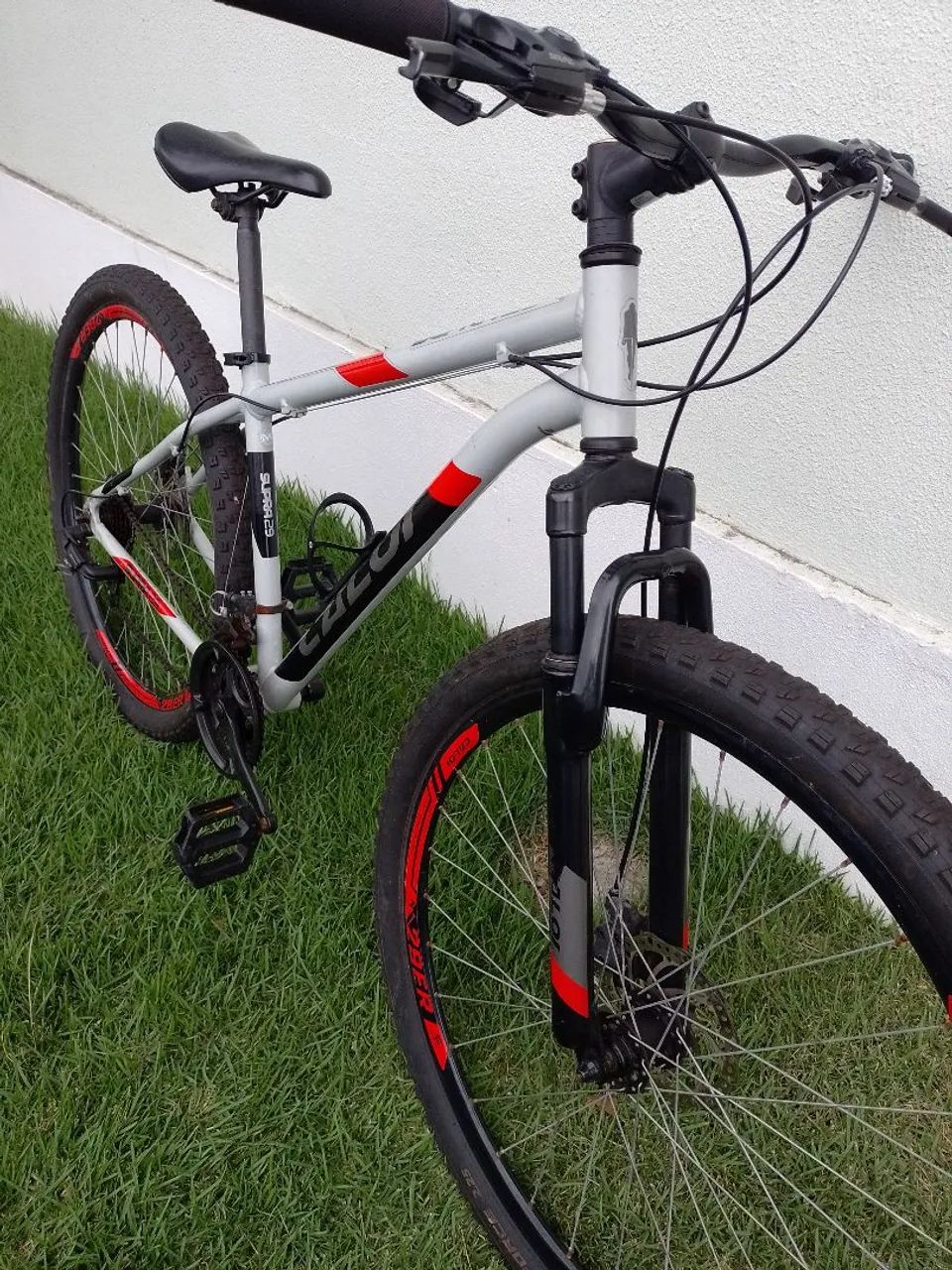 BICICLETA CALOI SUPRA MTB ARO 29, USADA POUCAS VEZES. (PARCELO NO ...