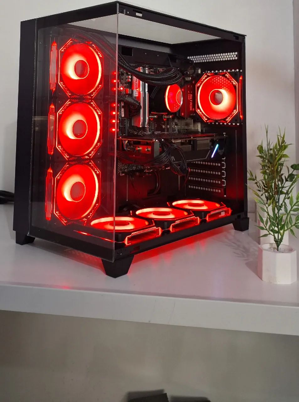 Pc gamer am5 Ryzen 7 7700 (Melhor 5800x3d) + 3060 Novo- Loja Física ...