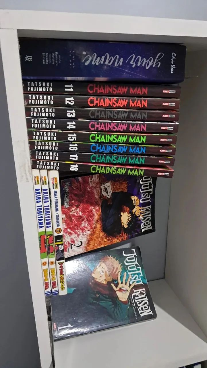 Mangás, Chainsaw man Vol 11 ao 18 (part 2), dragon ball Z, Db super ...