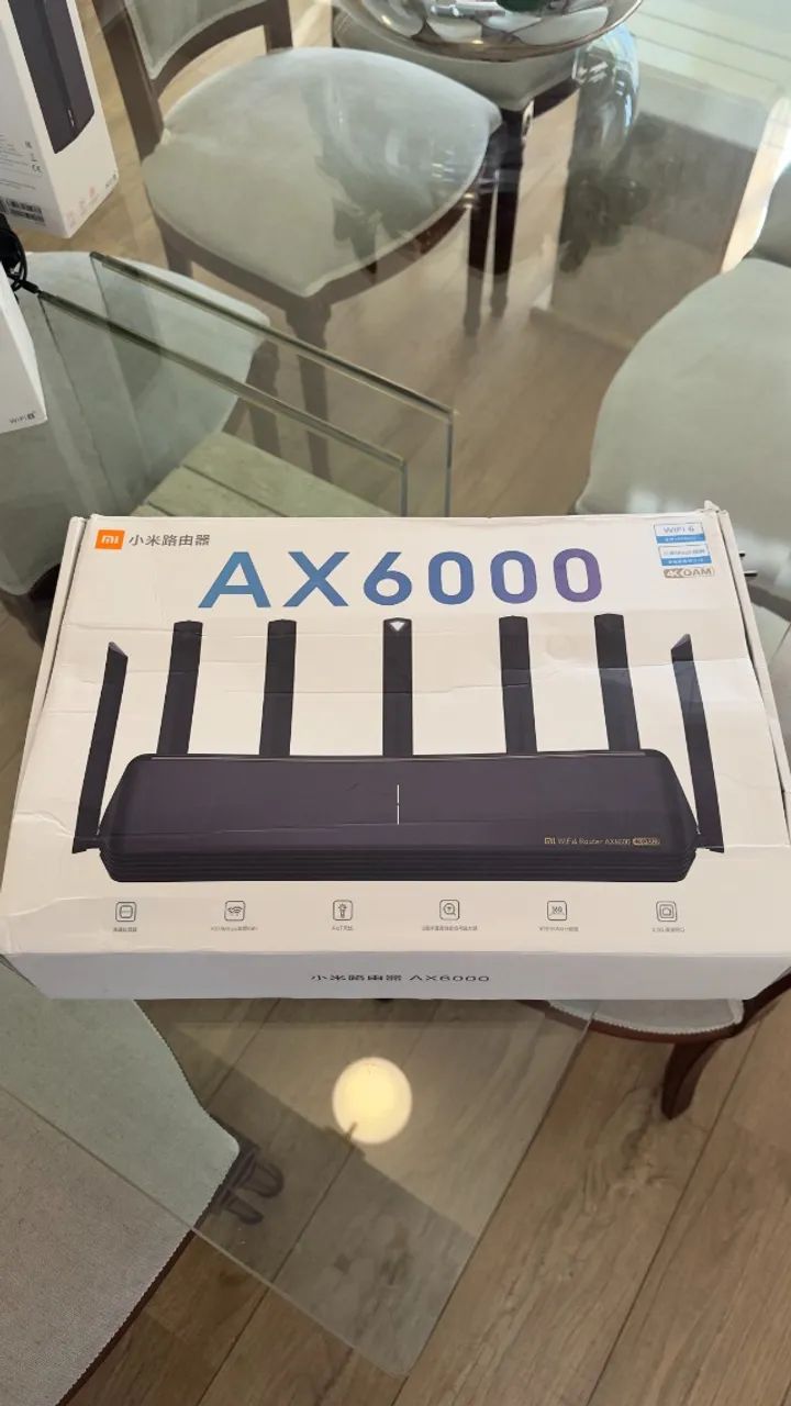 Roteador Xiaomi Ax6000 Wifi 6 Mesh Porta 2.5g p/ Empresa | Redes ...