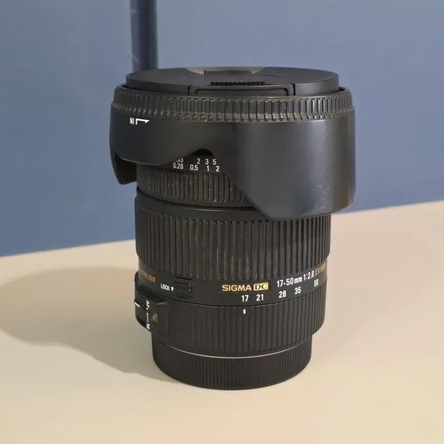 Lente Sigma 17-50 mm F2.8 EX DC OS HSM FLD Lente de Zoom Padrão de ...