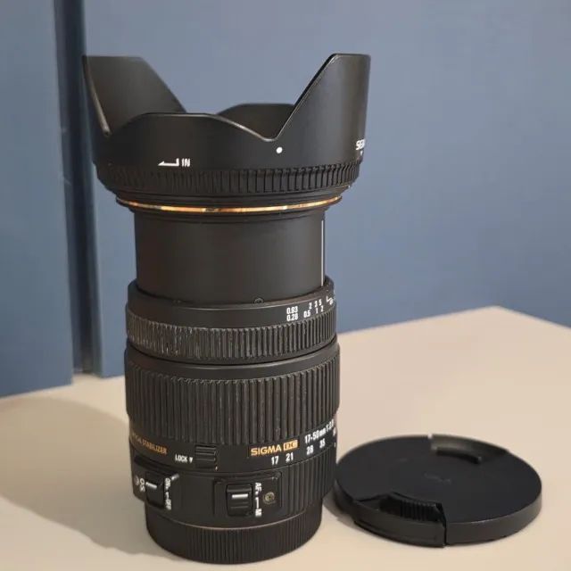 Lente Sigma 17-50 mm F2.8 EX DC OS HSM FLD Lente de Zoom Padrão de ...