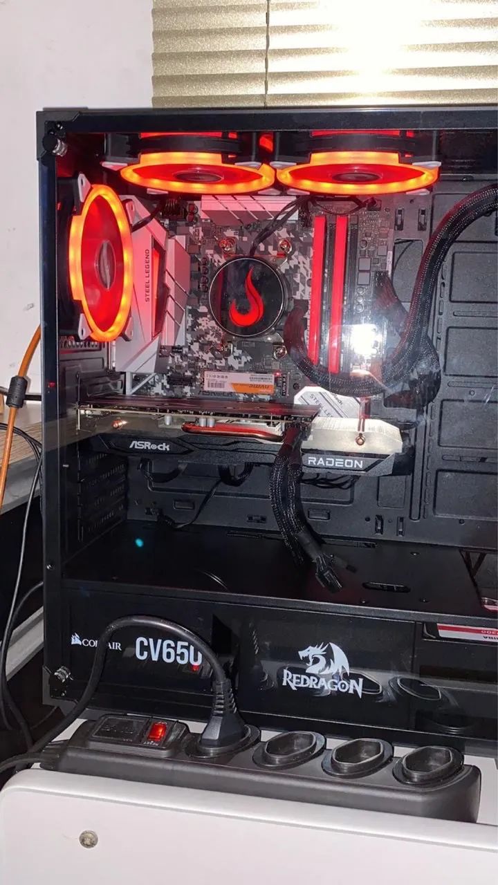 PC Gamer pronto pra rodar tudo - Ryzen 5 5600X + RX 6600 XT | 16GB RAM ...