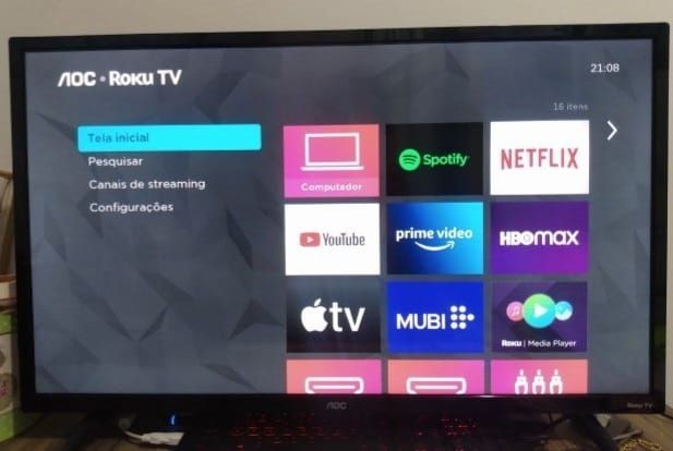 Tv led aoc 22 polegadas | +49 anúncios na OLX Brasil