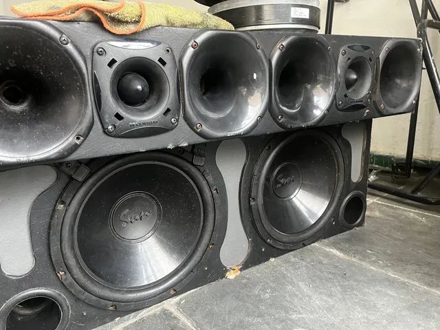 "caixa de som 12 polegadas" no Brasil