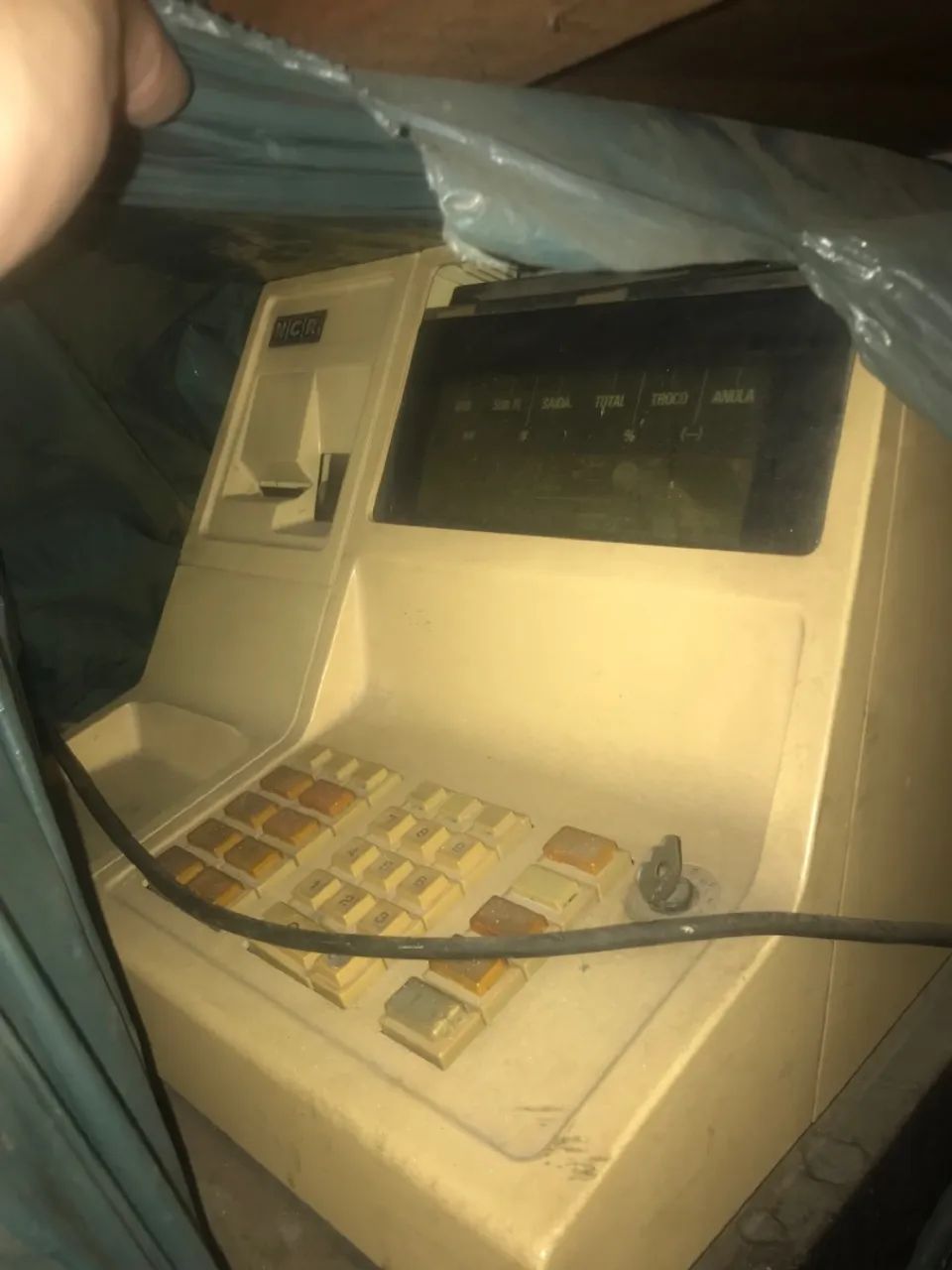 Máquina registradora ncr antiga - Equipamentos Para Comércio - Veredas ...