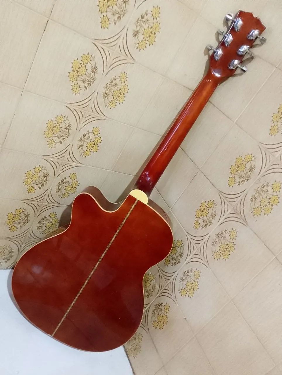 Violão PHX Elétrico Cordas de Aço C/Capa R$ 350,00 - Instrumentos ...