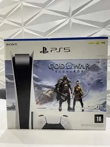 PS5 PlayStation 5 825GB Mídia Física + 1 Controle + God of War Ragnarök - Jogos de Vídeo Game ...