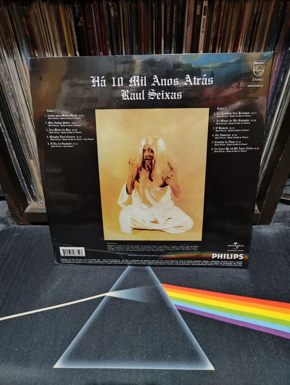 Disco Raul Seixas Há 10 mil anos atrás - CDs, DVDs etc - Conceição ...