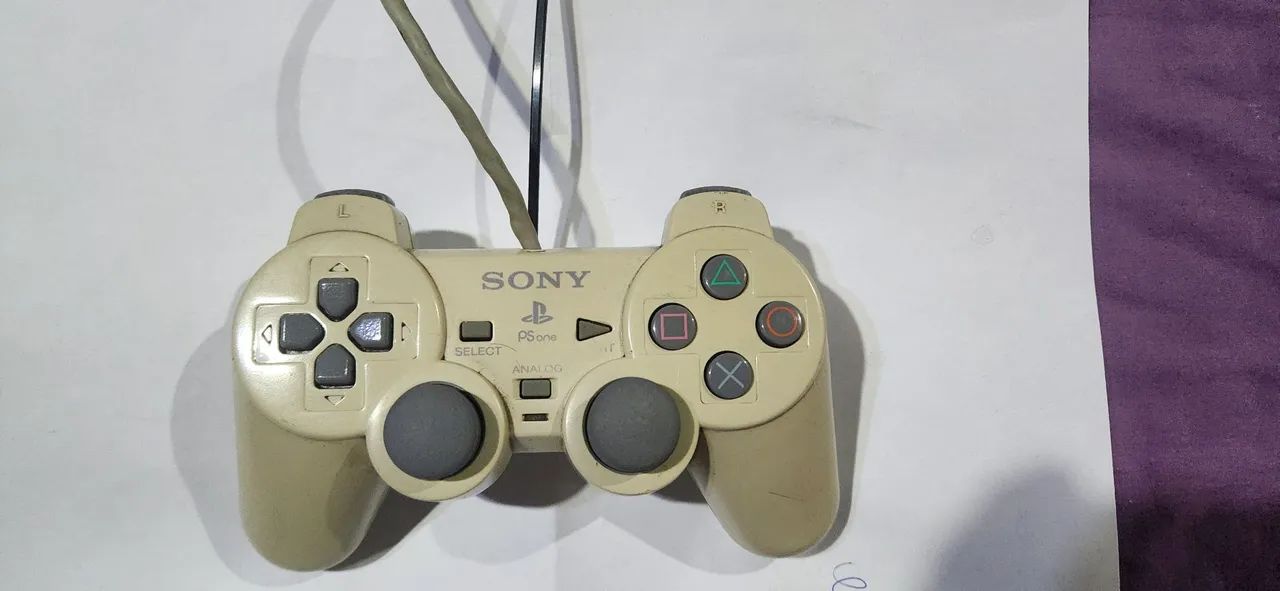 "controle playstation 1 original" no Brasil