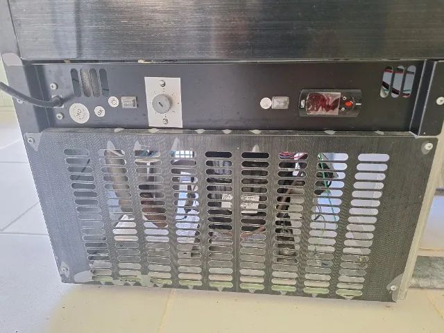 Balcão Quente/Frio Gelopar GQEA Vidro Reto - 125x140x76 cm ...