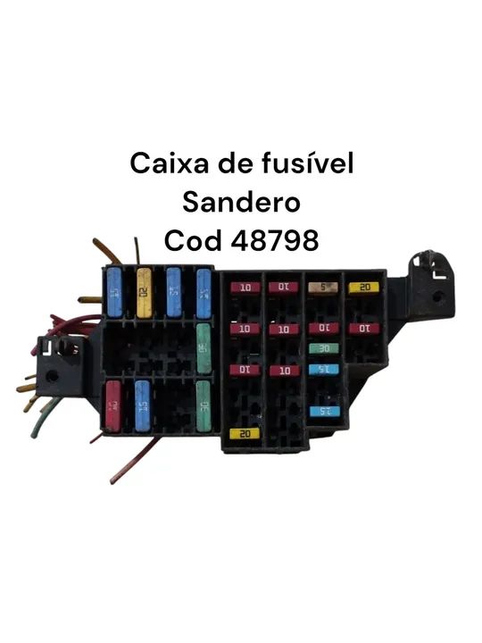 Caixa De Fusível Sandero Cod 48798 - Carros, vans e utilitários - Campo ...