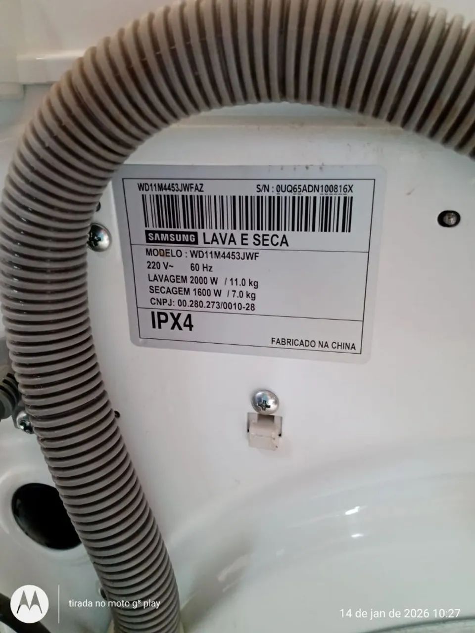 Lava e seca Samsung 11 quilos funcionando - Máquinas de Lavar e ...