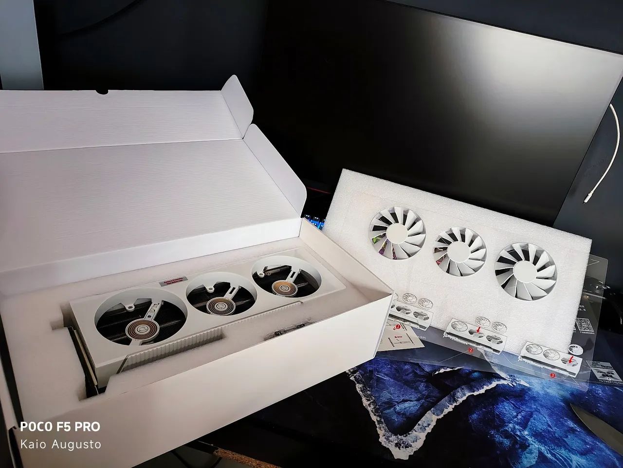 Placa de Vídeo RX 7800 XT 16GB Magnetic Air / Nova - Placas de Vídeo ...