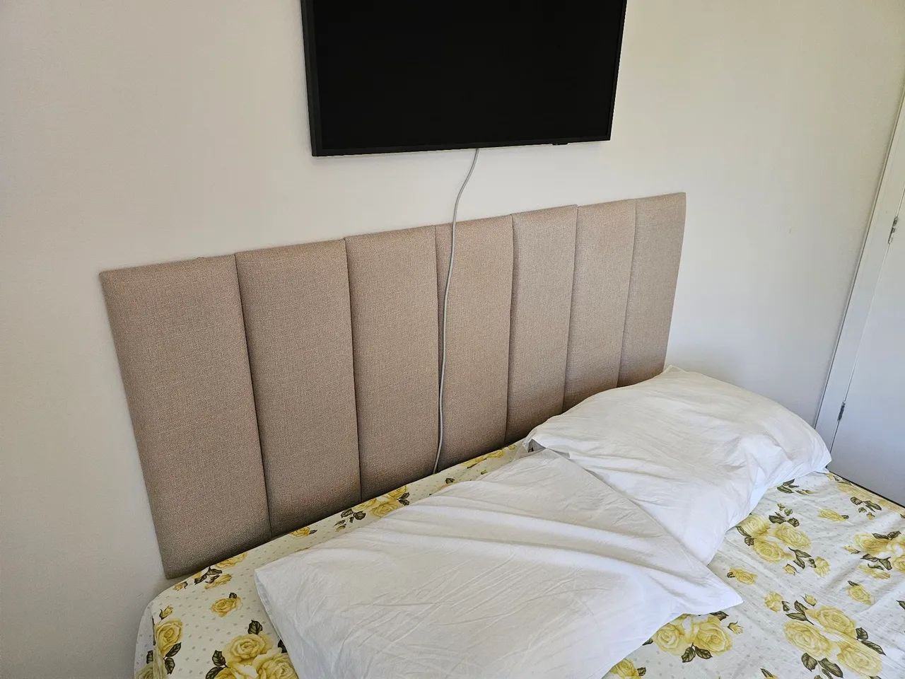 Cabeceira estofada encaixe de linho - Tecidos de Cama, Mesa e Banho - Lagoa, Macaé 1373402735 | OLX