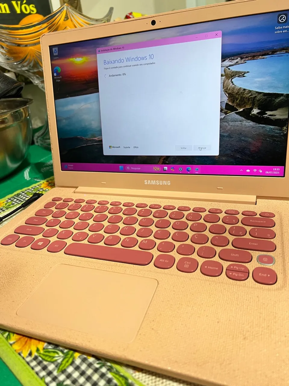 "notebook samsung rosa" - Notebooks no Brasil