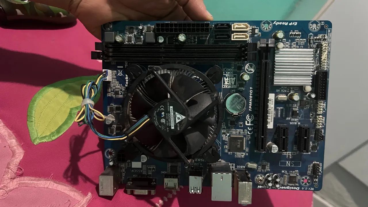 Vendo placa mãe - Computadores e Desktops - Setor Habitacional Pôr do Sol (Ceilândia), Brasília ...